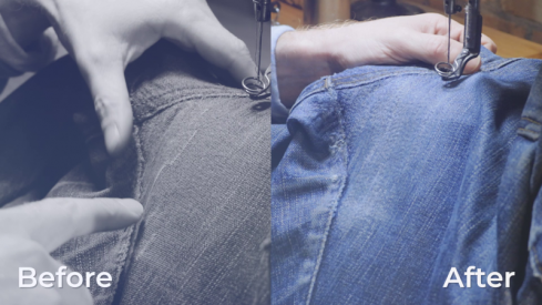 The Best Way to Mend Jeans and the Right Machine for Darning | Stridewise