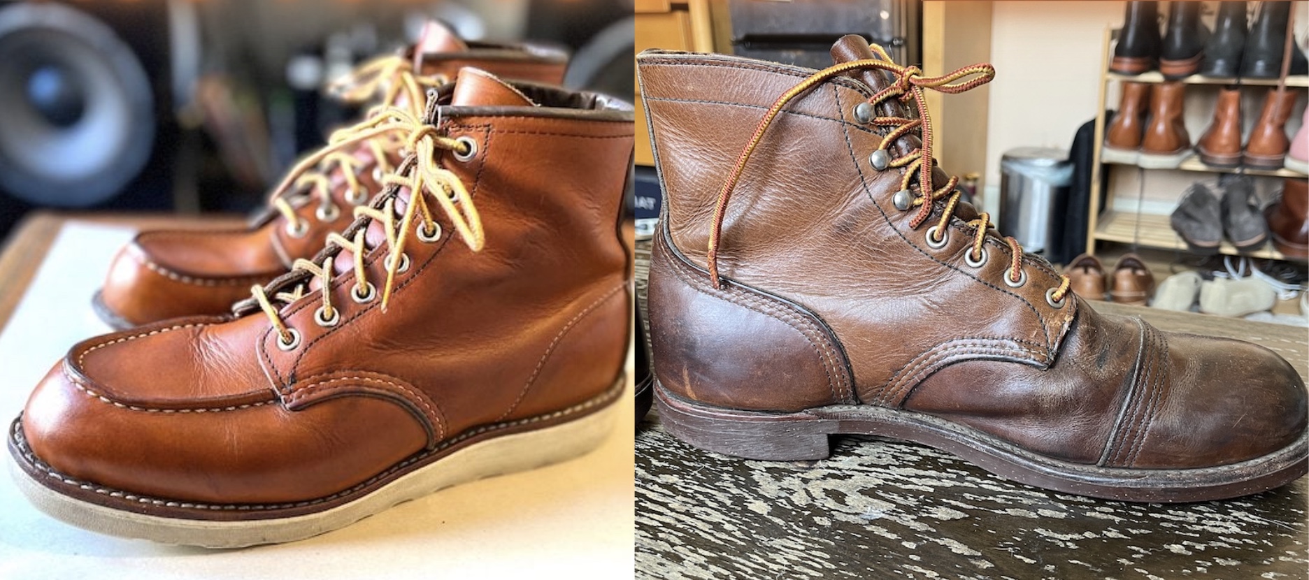 Red Wing Iron Ranger vs Moc Toe Boots | Sizing, Style, and Comfort ...