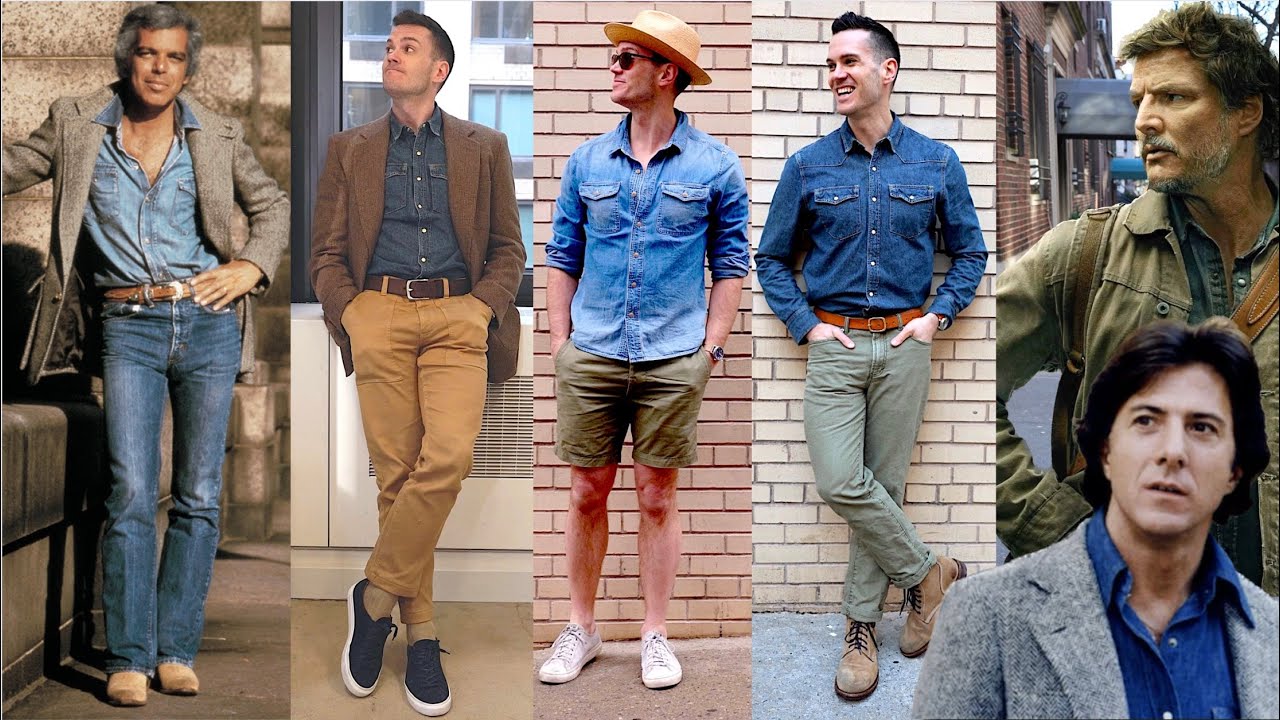8 Ways for Men to Style a Denim Shirt Any Time of Year | Stridewise