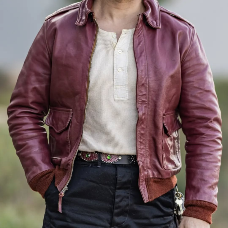 The Most Underrated Leather Jacket Brand: Rainbow Country A2 Jacket ...