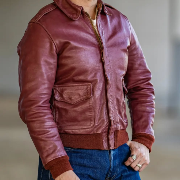 The Most Underrated Leather Jacket Brand: Rainbow Country A2 Jacket ...