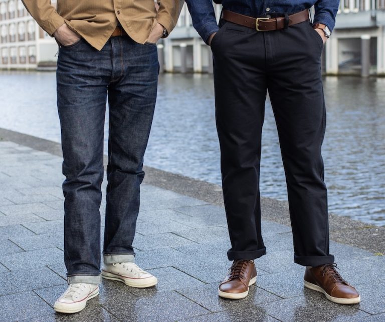 Jeans vs Chinos: Key Differences & How to Wear Them from an Expert ...