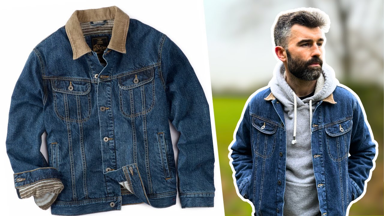 Flint and Tinder Flannel Lined Denim Trucker Jacket Review: Their Most ...