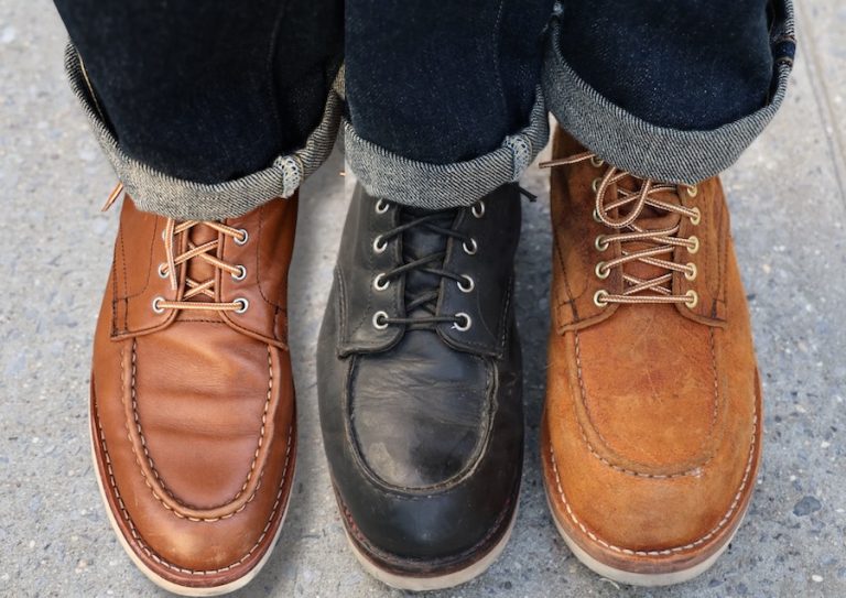 Moc Toe Boots Compared: Red Wing vs Thursday vs Thursday Black Label ...